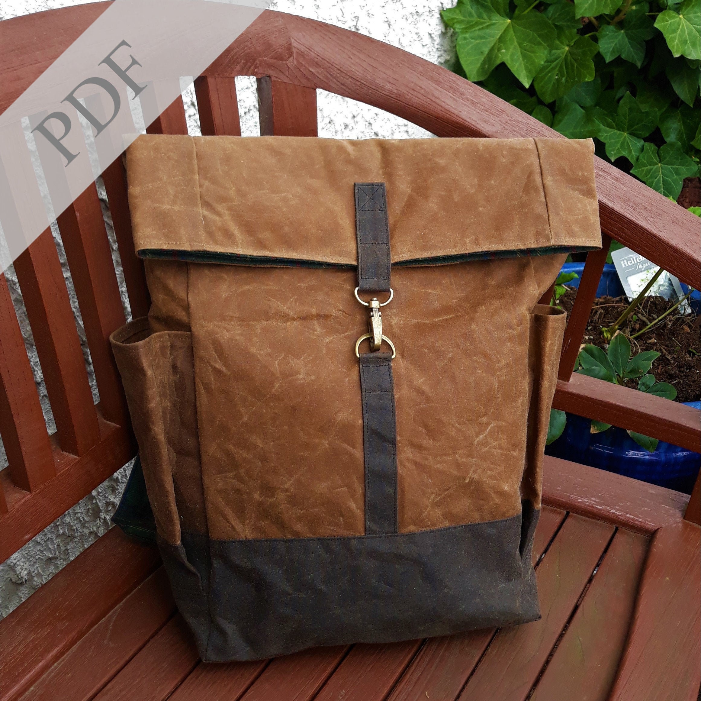 Sewing Pattern Backpack knick - Etsy