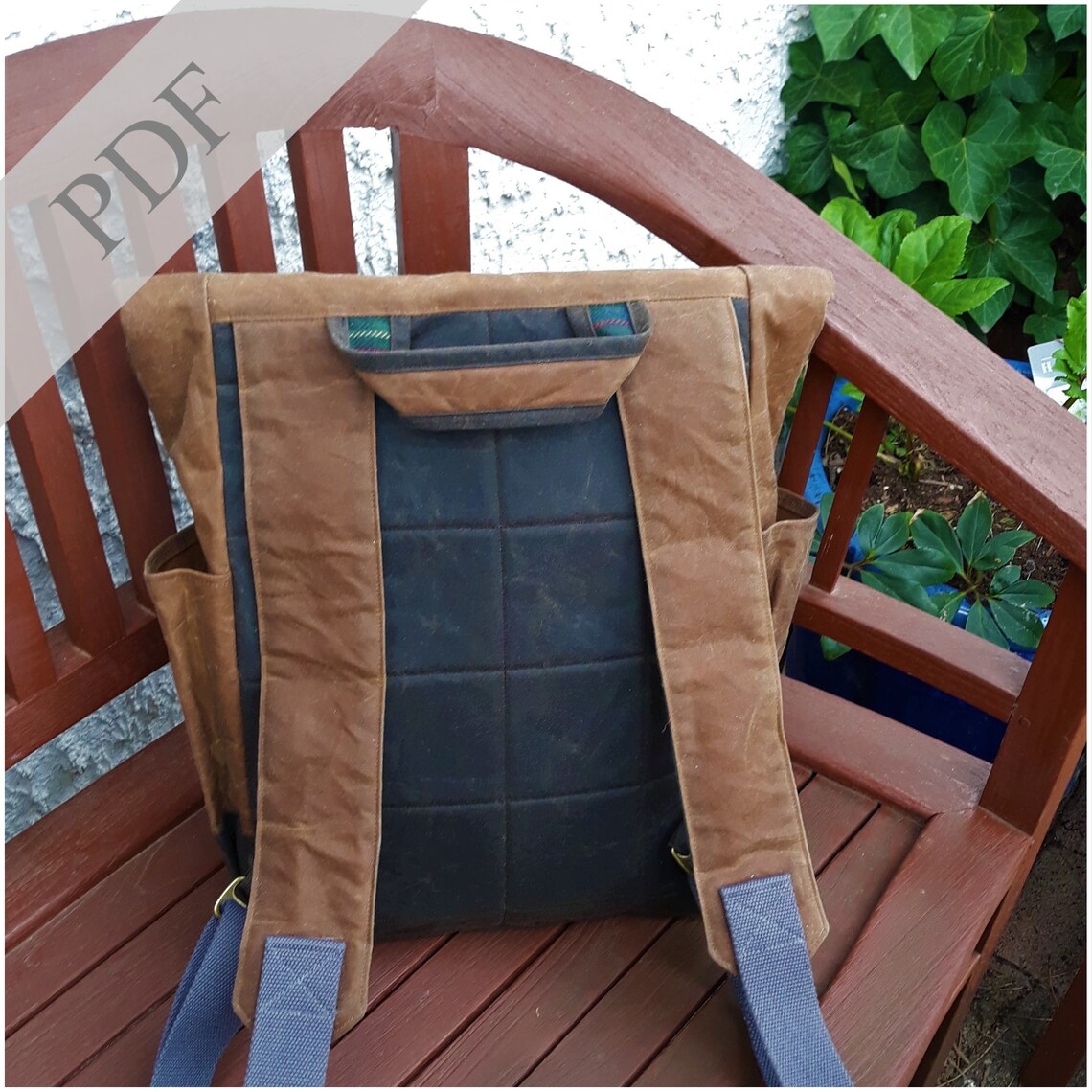 Sewing Pattern Backpack knick | Etsy