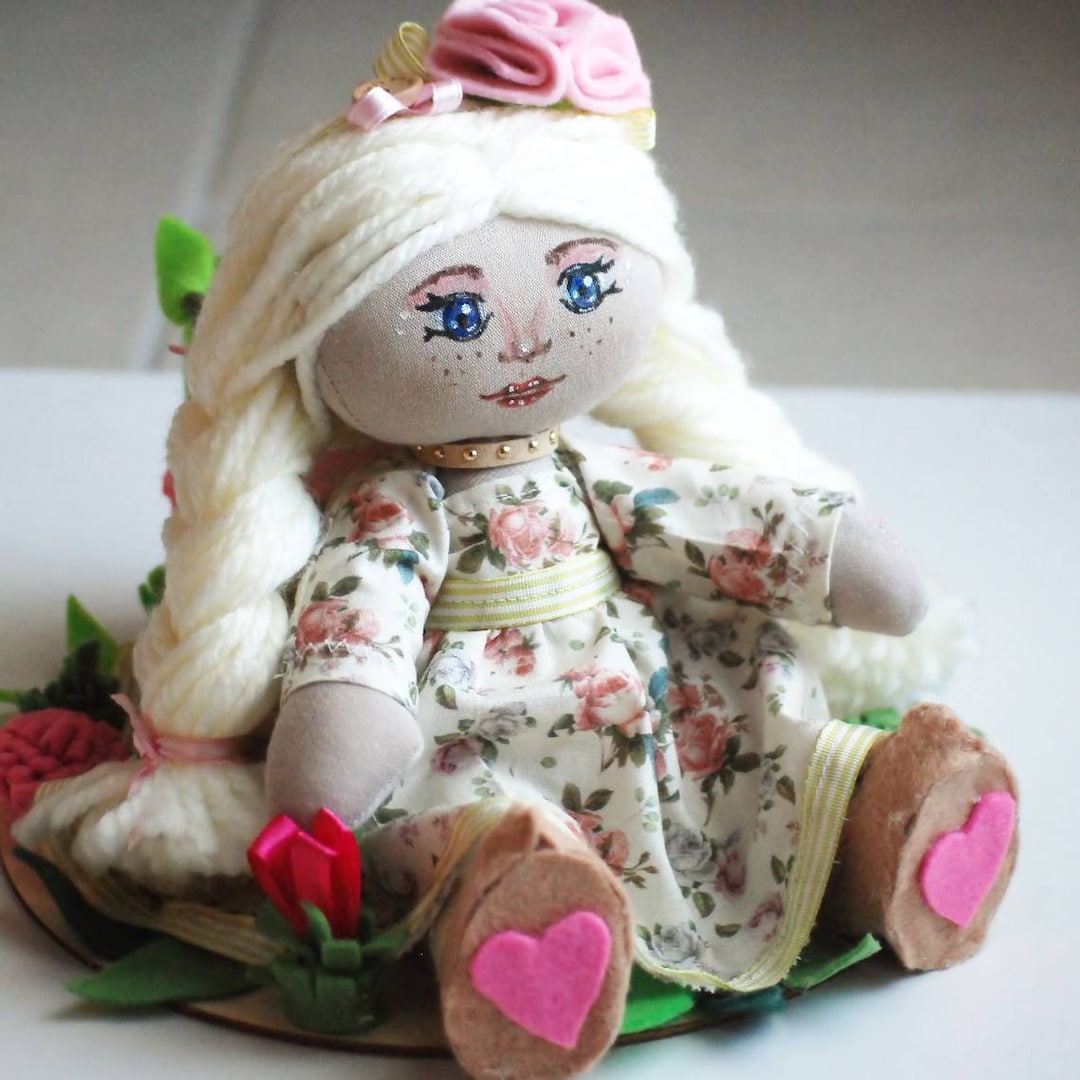 Ornamental Doll, Children's Room Decoration, Candy Holder, Sitting Doll ...