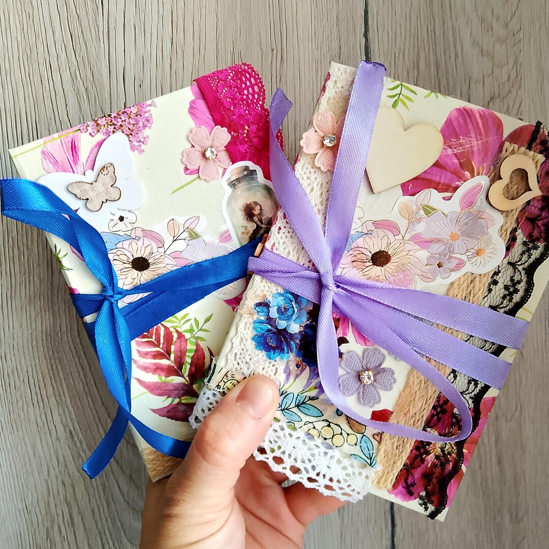 Blank Scrapbooking Notebook With Recycled Paper and Cardstock Pages ...
