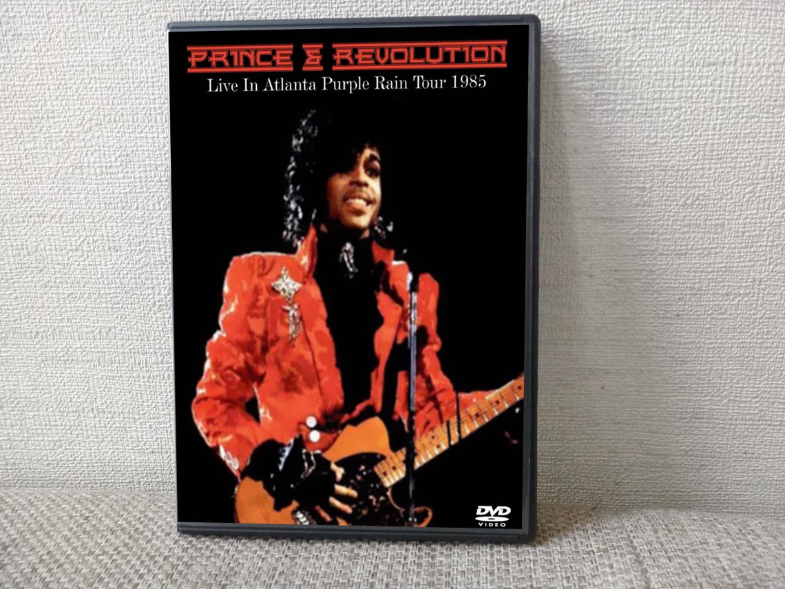 PRINCE & REVOLUTION Live In Atlanta Purple Rain Tour 1985 dvd | Etsy