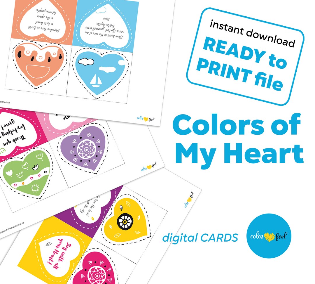 Happy Valentine's Day Digital Cards Valentines Day Décor - Etsy