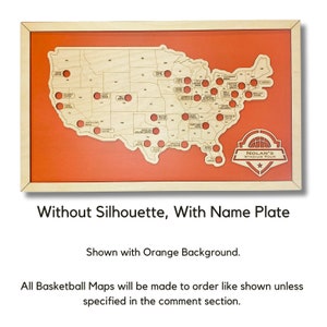 Basketball Arena Map | Custom Bucket List Map | NBA Arenas | Gift for ...