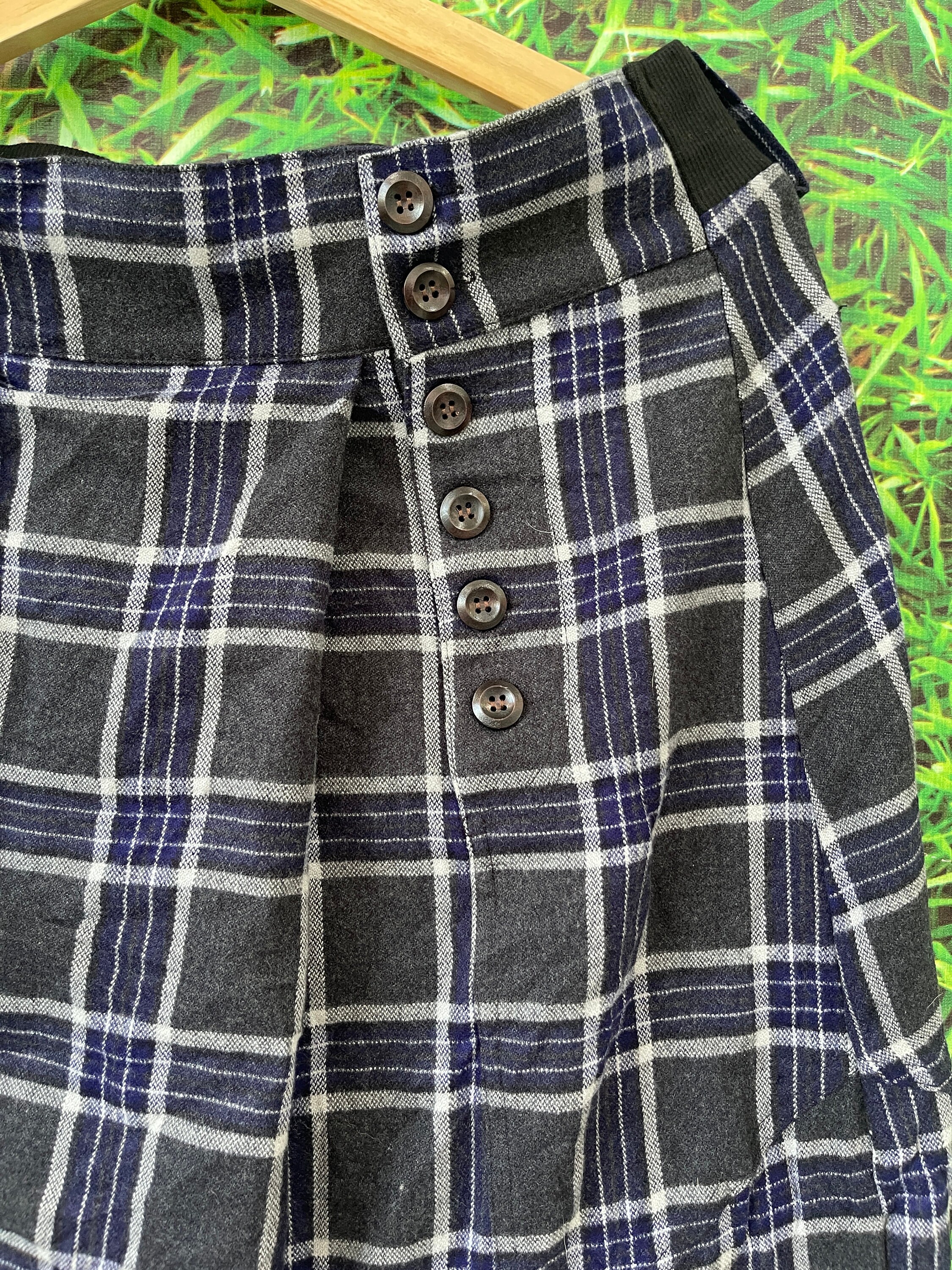Vintage Punk Rock Plaid Japanese Style Pants code:kav - Etsy