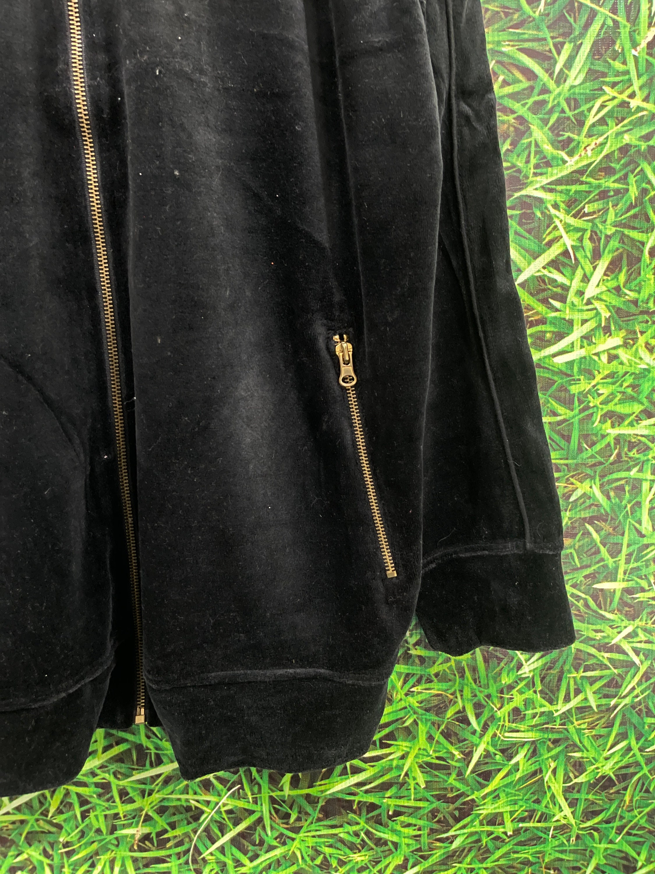 Vintage Fubu The Collection embroidery logo velvet jacket | Etsy