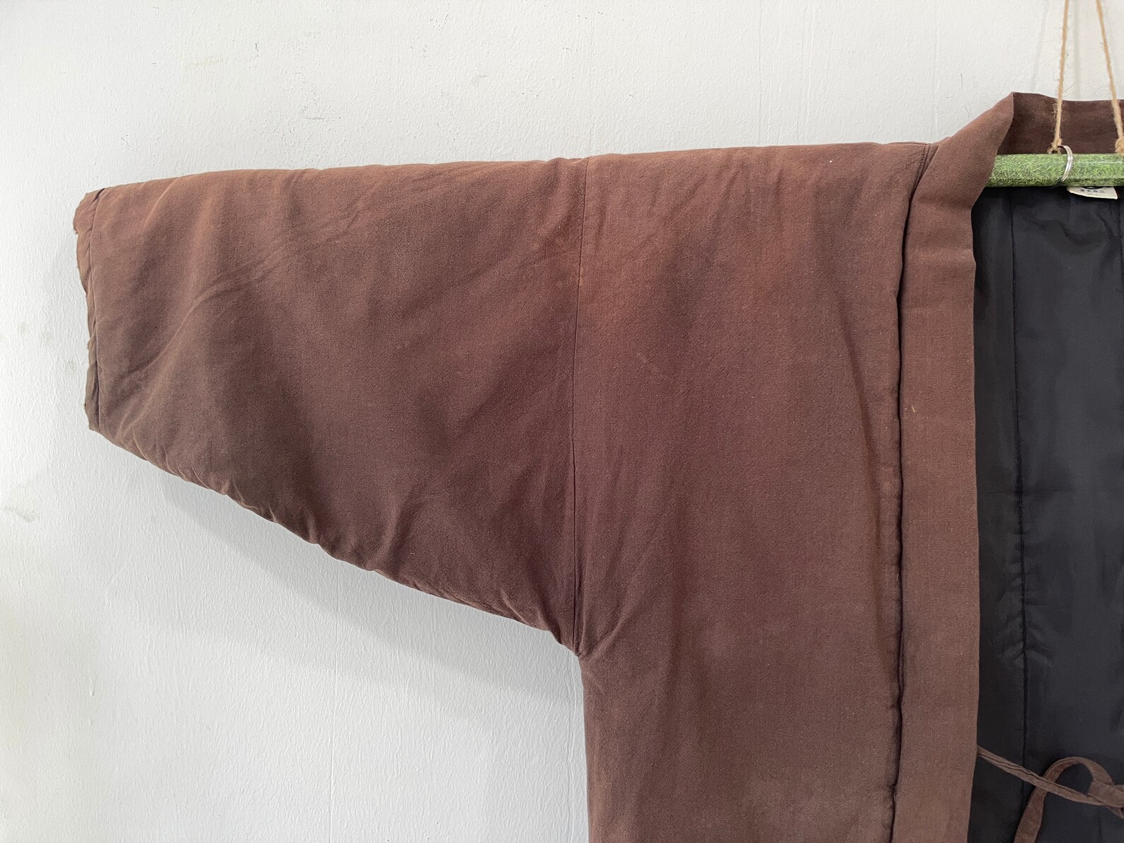 Japanese Dragon Hanten Padded Brown Kimono Jacket Warm Wear | Etsy
