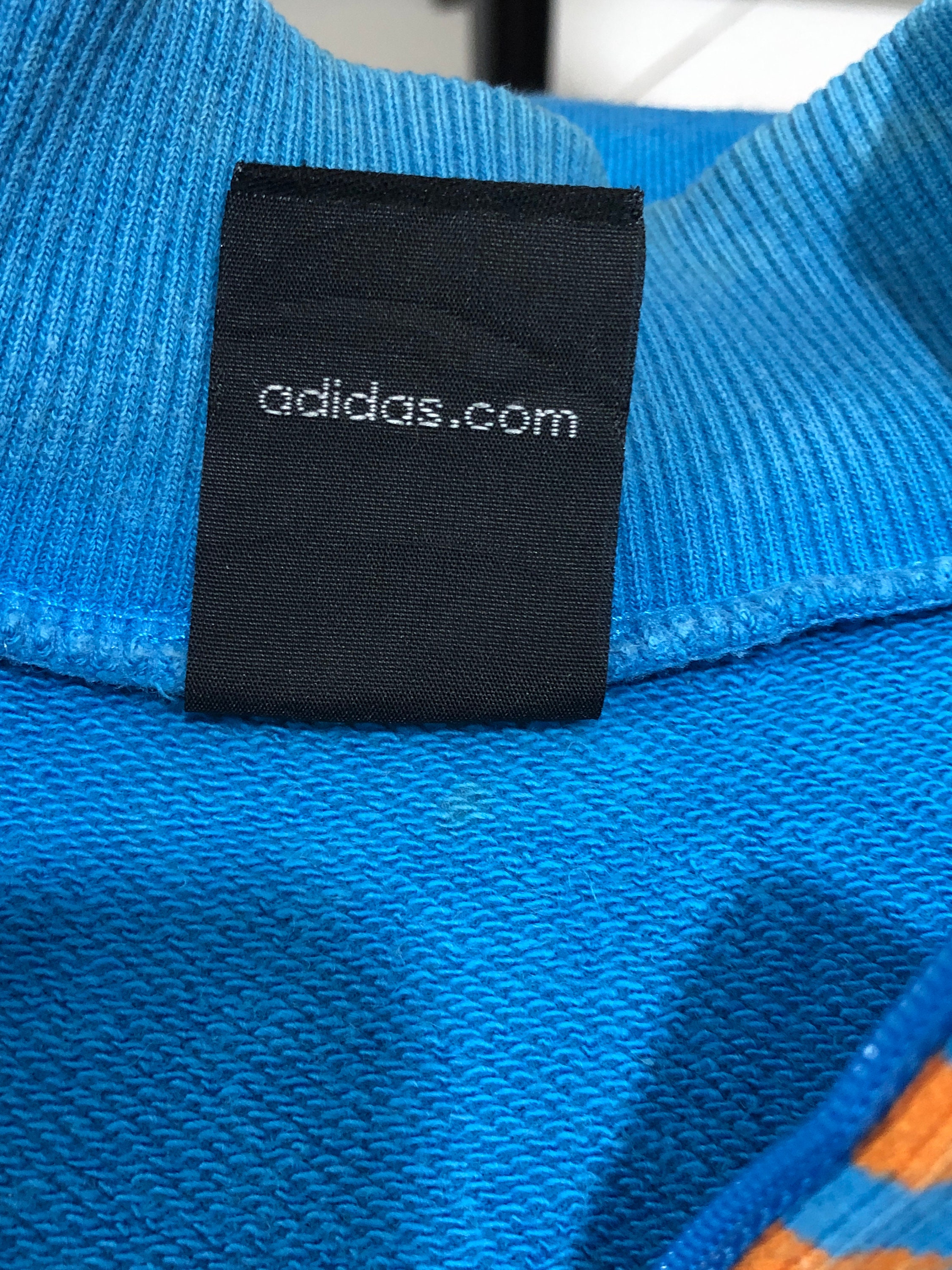 Vintage Adidas Big Logo Quarter Zipper code:ace - Etsy