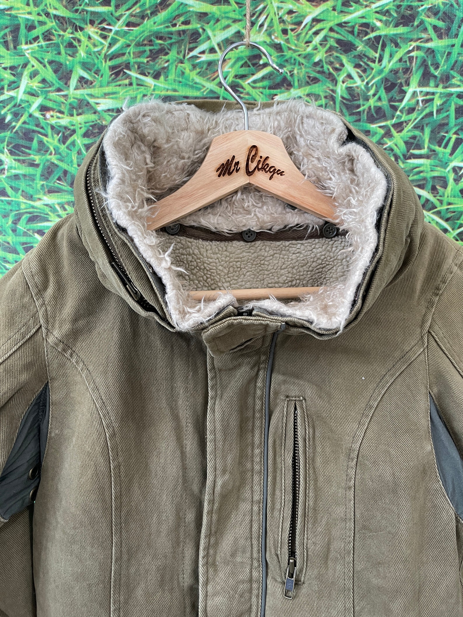 Vintage Military Style Sheep Fur Japanese Style Jacket/coat code:kaq - Etsy