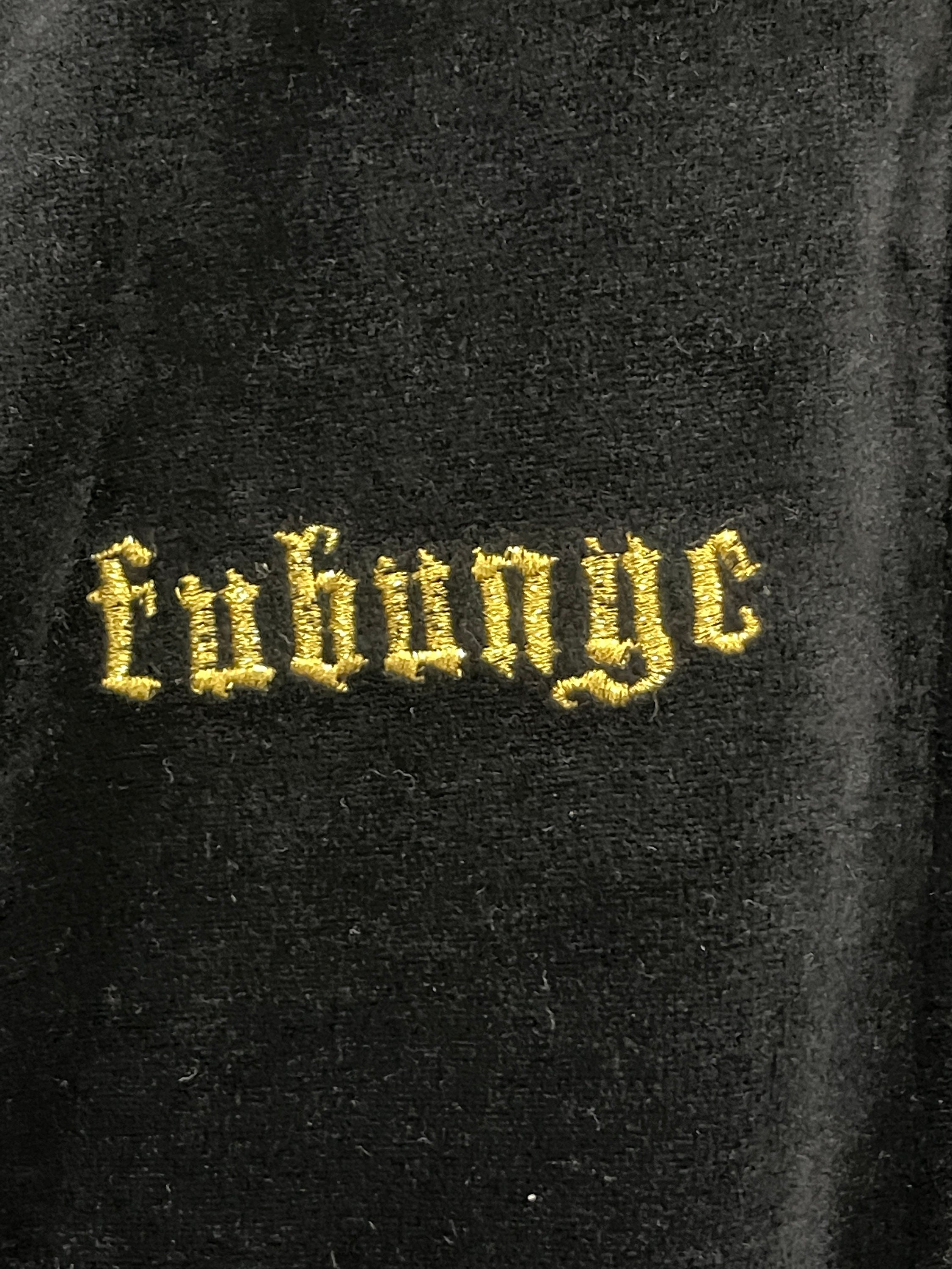 Vintage Fubu The Collection embroidery logo velvet jacket | Etsy