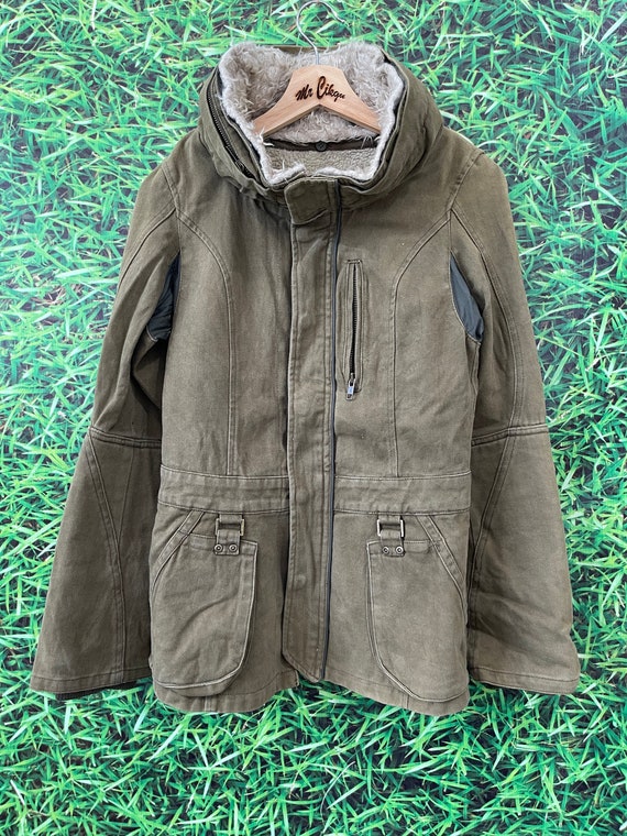 Vintage Military Style Sheep Fur Japanese Style Jacket/coat | Etsy