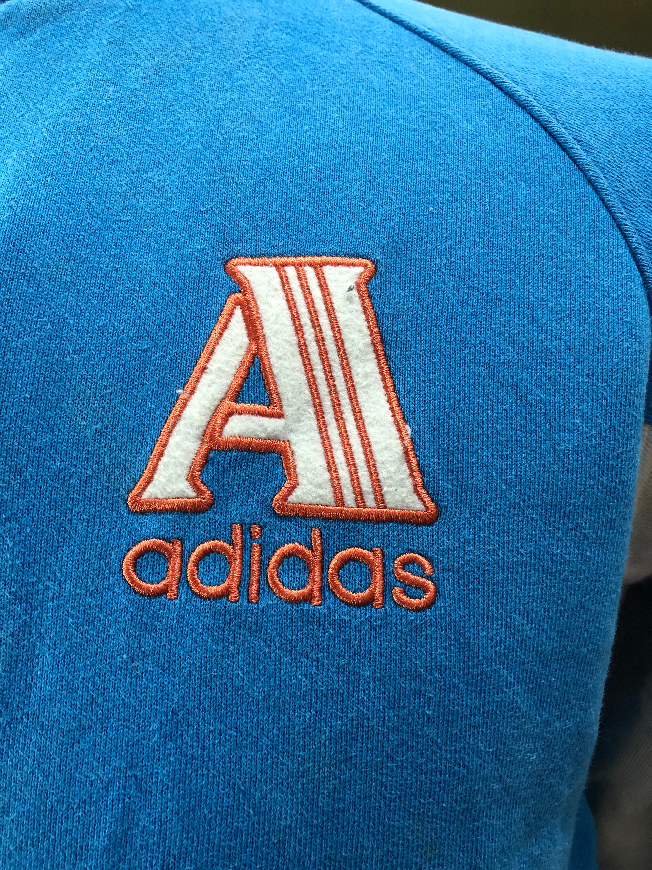 Vintage Adidas Big Logo Quarter Zipper code:ace - Etsy