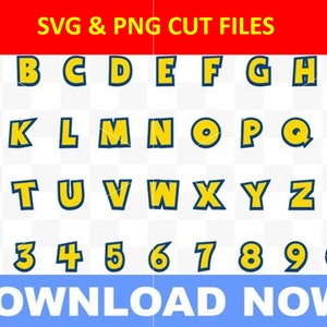 Toy Story Alphabet & Numbers Bundle - Etsy