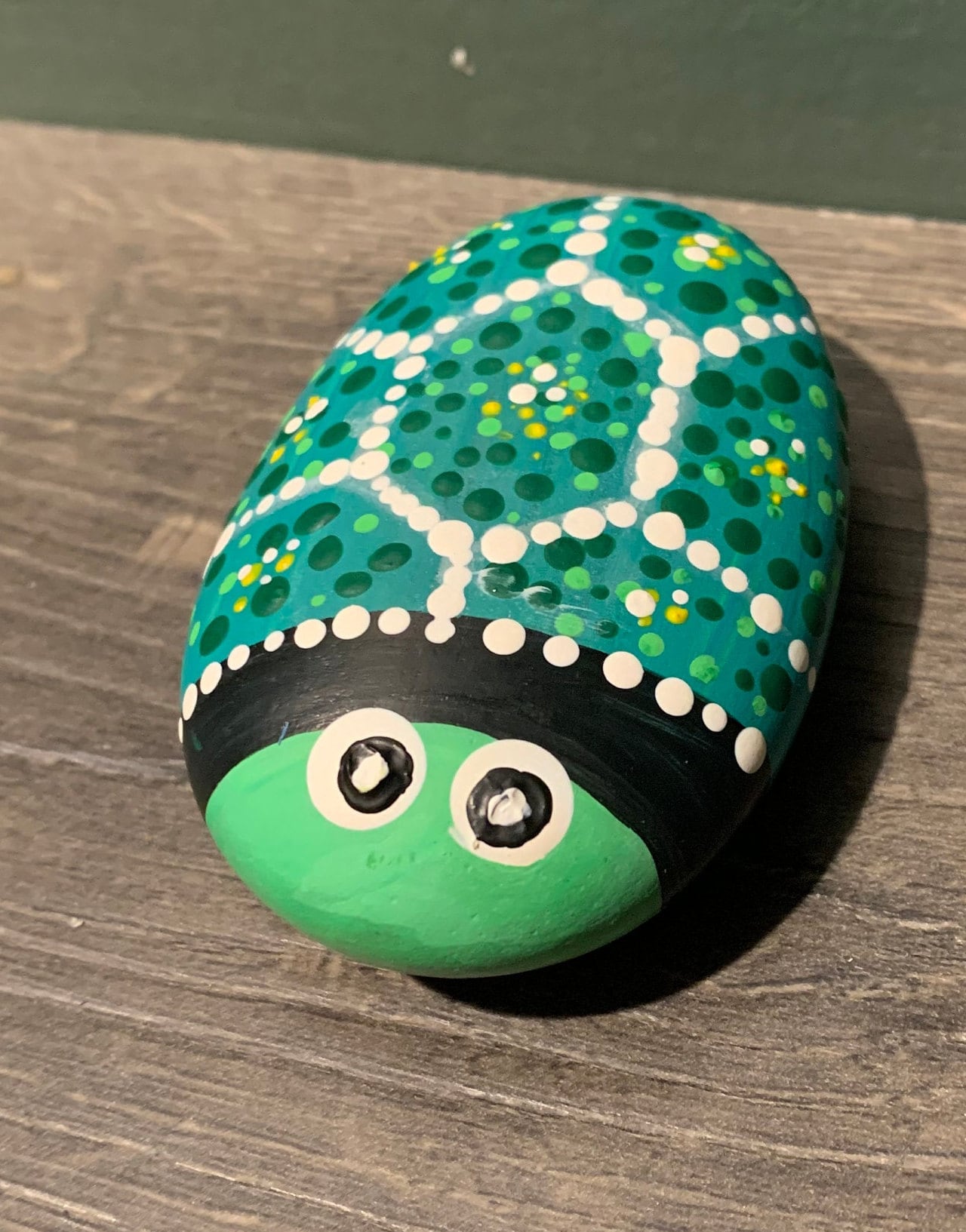 Turtle Rock Painting - Etsy