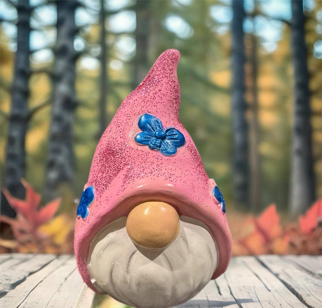 Garden Gnome, Decor, Yard Art, Handmade, Garden Gnome, Fairy, Outdoor ...
