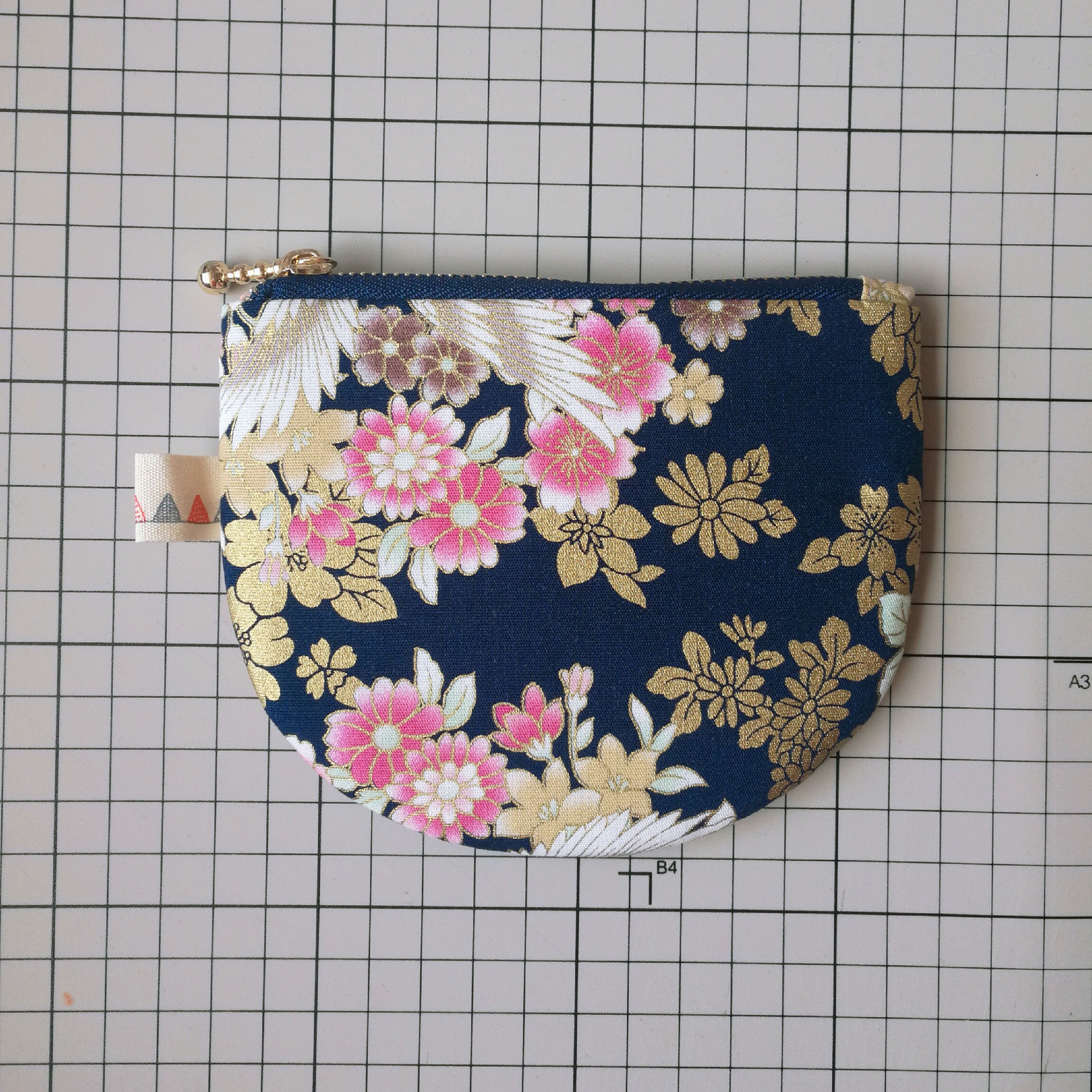 Small Coin Purse With Zipperfabric Coin Purse Cute Coin - Etsy Australia