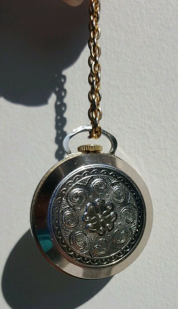 Nelson Half Hunter Vintage Ladies Pocket Watch - Gold… - Gem
