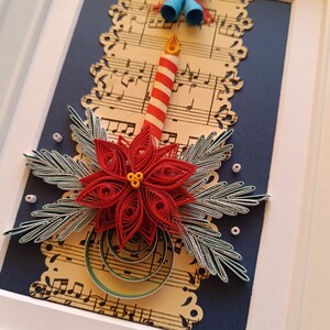 Unique Holiday Gift, 3D Paper Art, Original Artwork, Christmas Wall ...