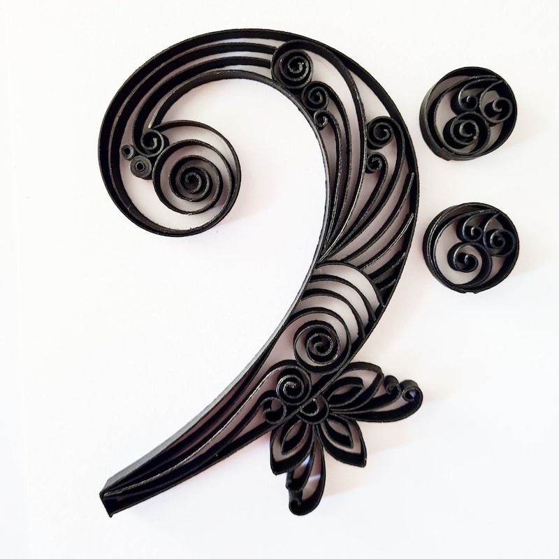 Bass Clef Art - Etsy