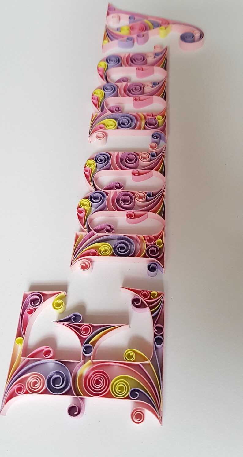 Personalized Name Custom Name Gift Nursery Decor Girls - Etsy