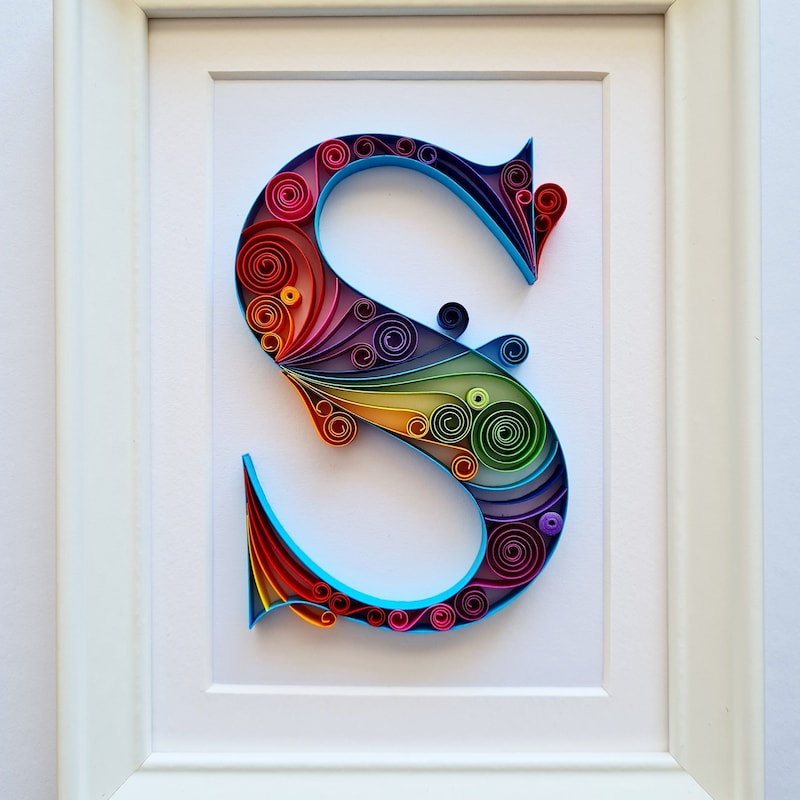 Initial Wall Art - Etsy