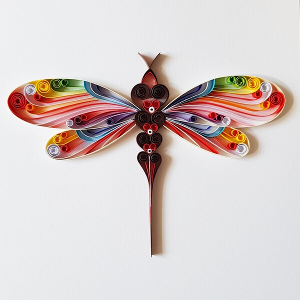 Quilled Dragonfly - Etsy