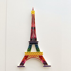 Eiffel Tower Paper Wall Art, First Anniversary Gift, Paper Anniversary ...