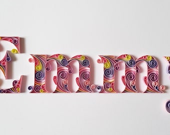 Personalized Name Custom Name Gift Nursery Decor Girls | Etsy