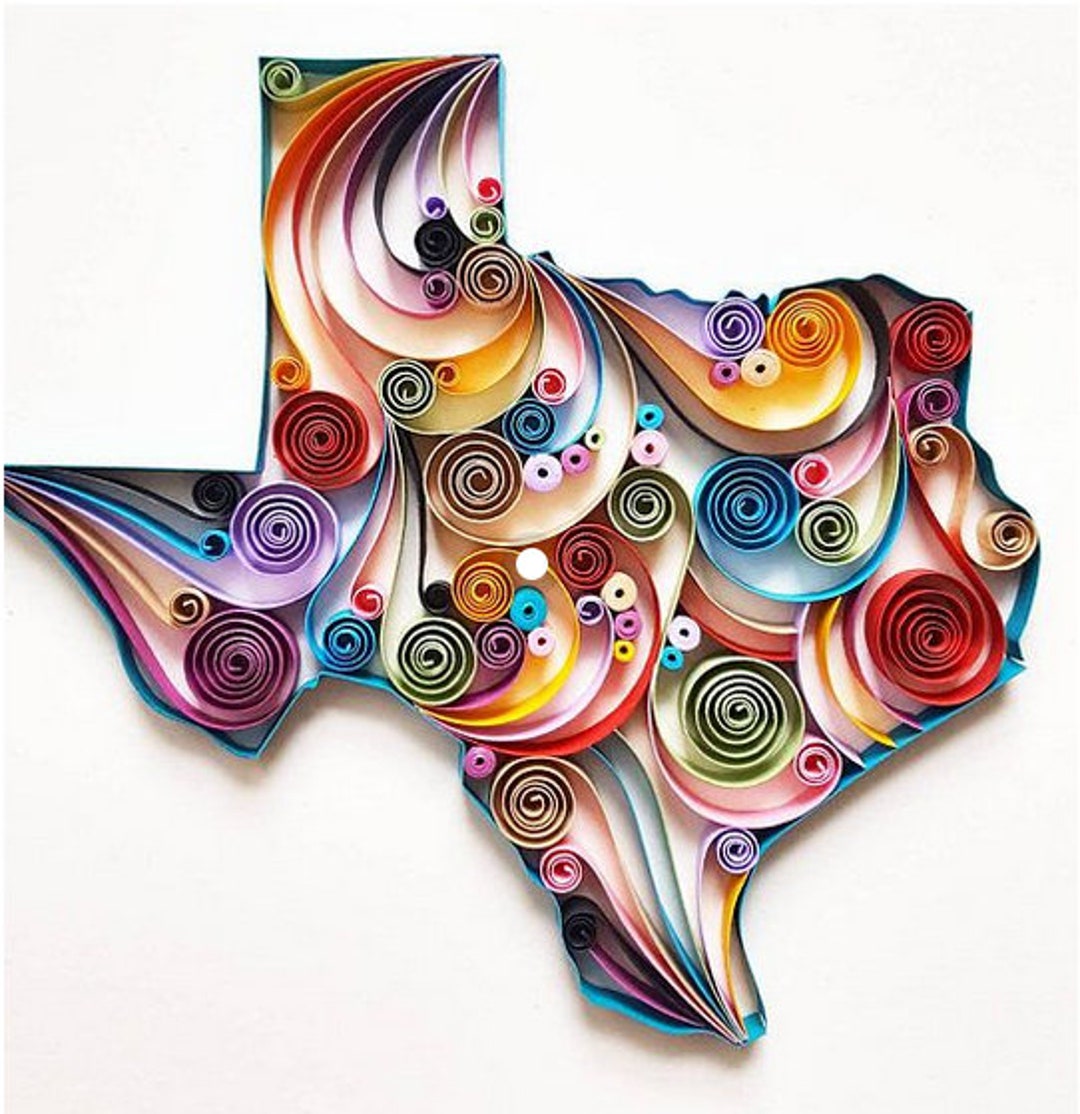 Texas Wall Art, Rustic Texas Home Decor, Lone Star State Decor, Western ...