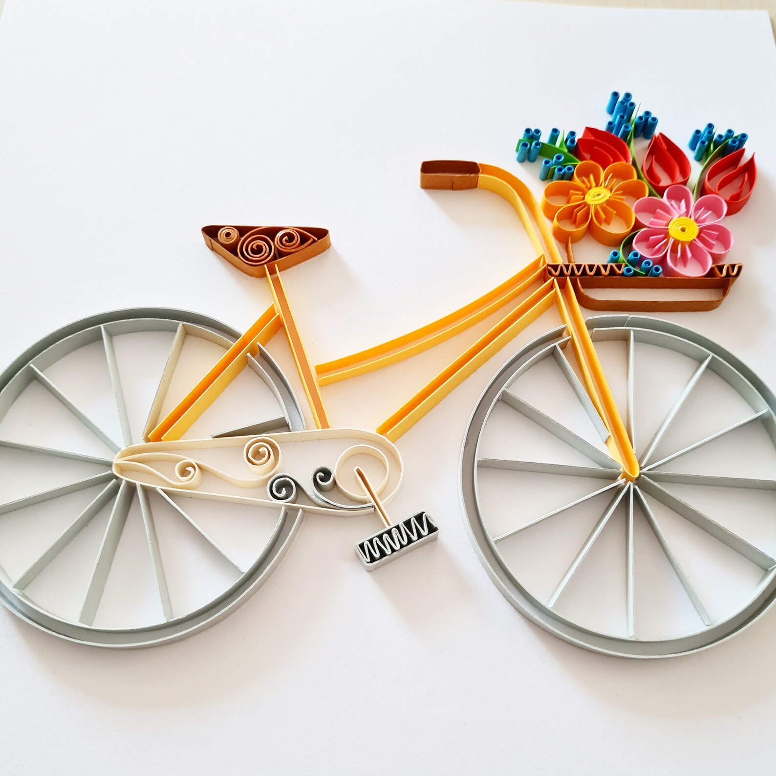 Bicycle Wall Art Bike Bicycle Bicycle With Flowers - Etsy