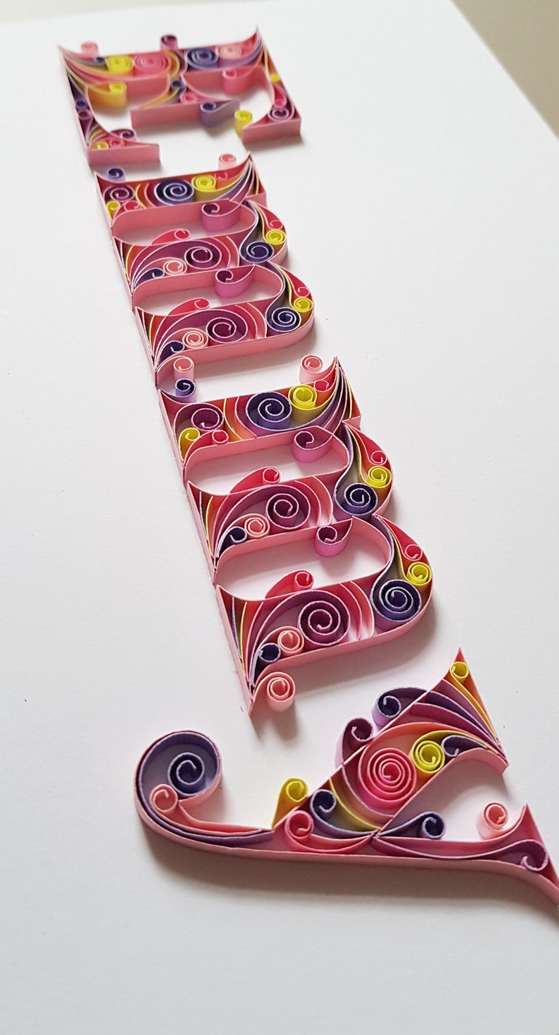 Personalized Name Custom Name Gift Nursery Decor Girls - Etsy