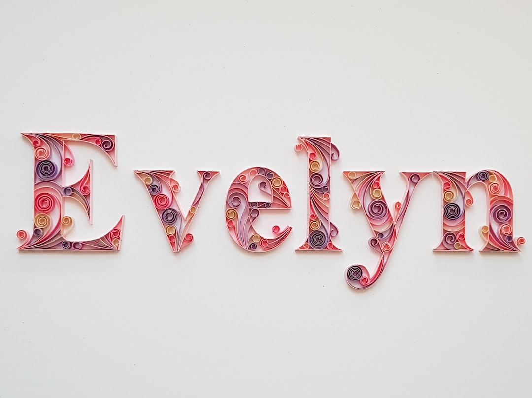 Personalized Name, Custom Name Gift, Nursery Decor, Girls Bedroom Decor ...