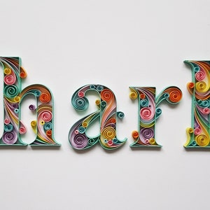 Personalized Name, Custom Name Gift, Nursery Decor, Girls Bedroom Decor ...