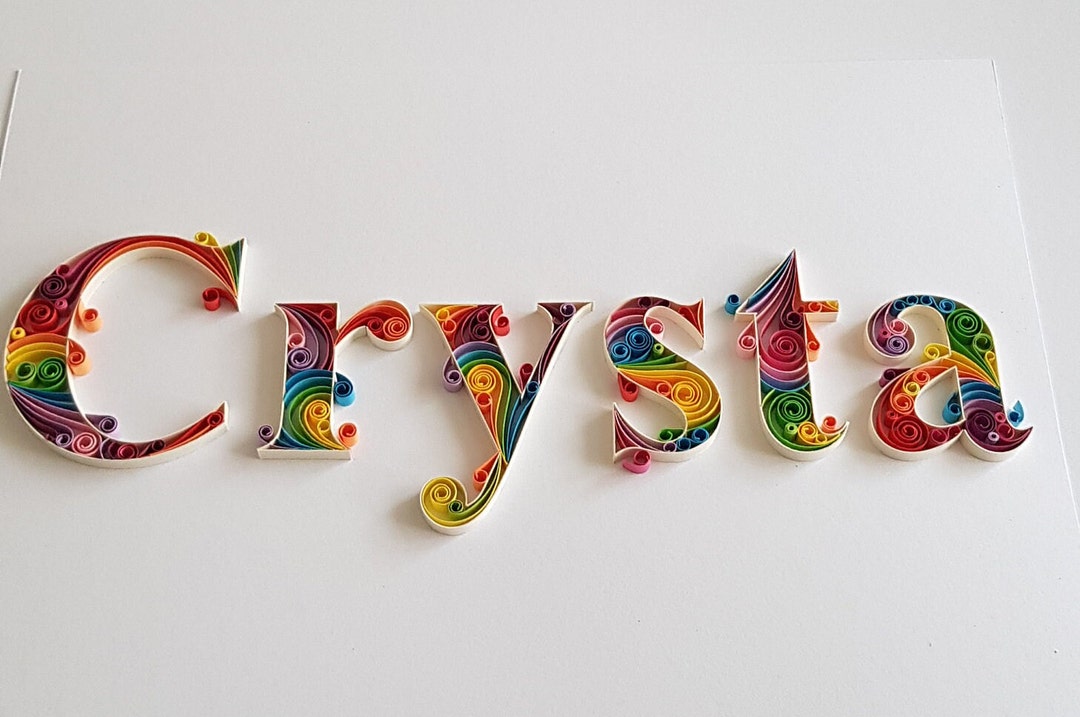 Personalized Name, Custom Name Gift, Nursery Decor, Girls Bedroom Decor ...