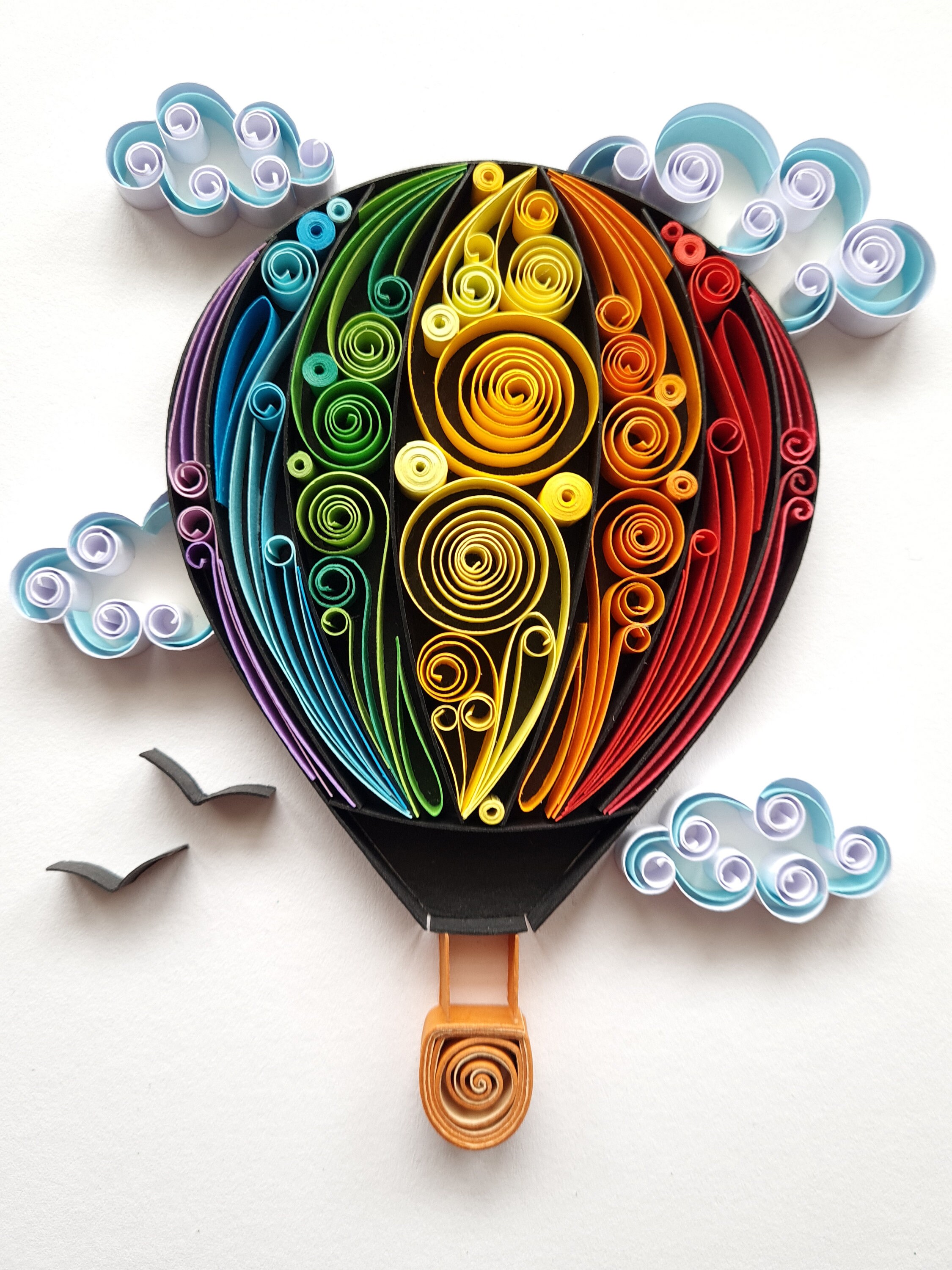 Hot Air Balloon Wall Art Hot Air Balloon Wall Decor Birthday - Etsy