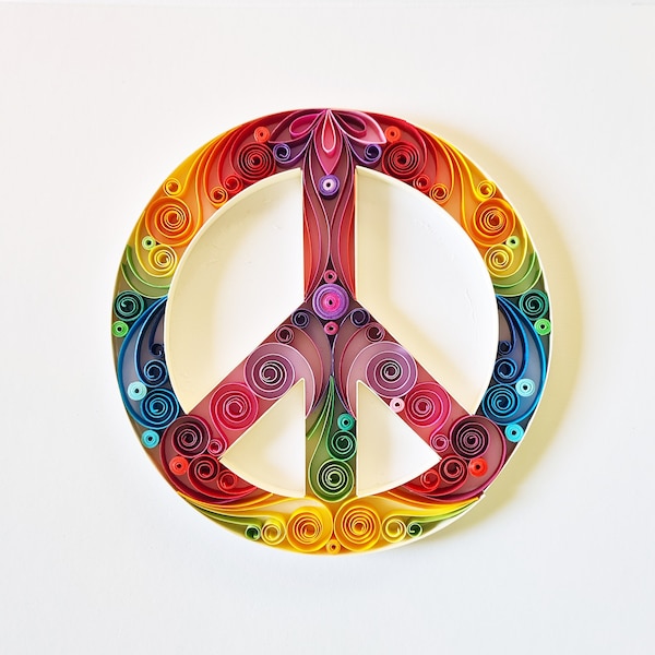 Peace Sign Wall Art - Etsy