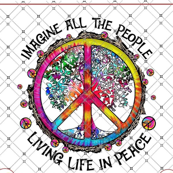 Imagine Peace - Etsy