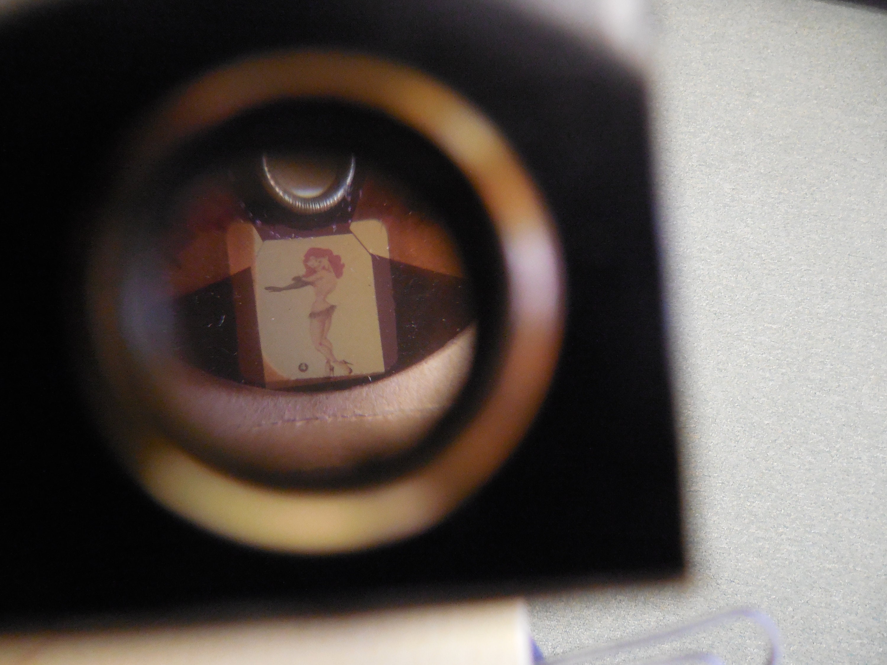 Mid Century Risque Pin up Girl Birthday Card With Peek a Boo - Etsy UK