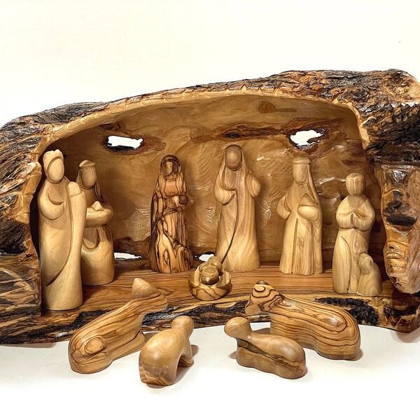 Carved Wood Figures - Etsy