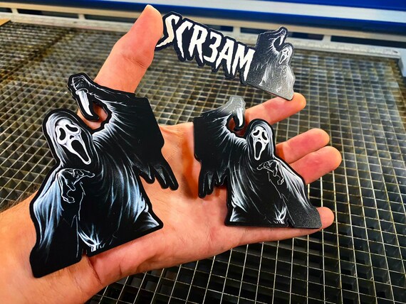 Scream Badges 2 included | Etsy