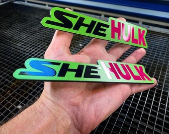 Hulk Car Badge - Etsy