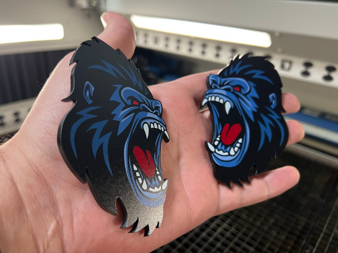 Crazy Ape Custom Badges 2 Included - Etsy