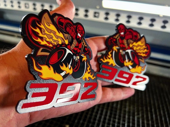 Custom Hellboy Badges 2 Included - Etsy