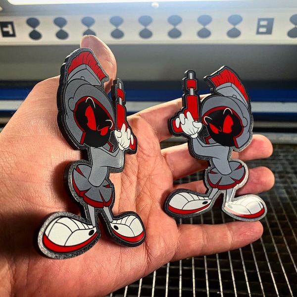 Marvin the Martian Sticker - Etsy
