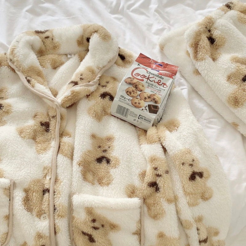 Fluffy Pajamas Set - Etsy