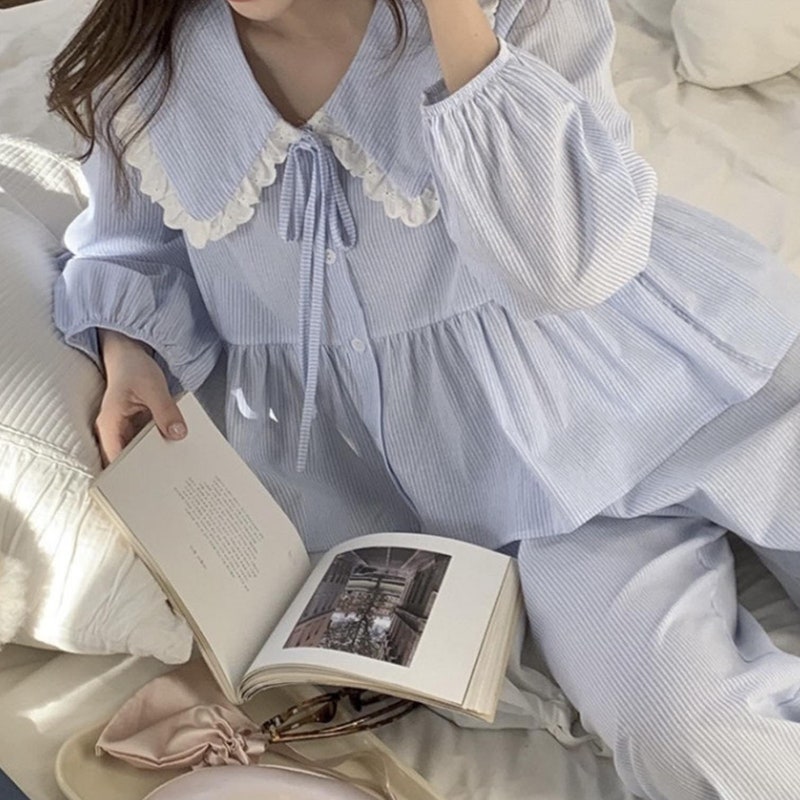 Frilly Pajamas Women - Etsy UK
