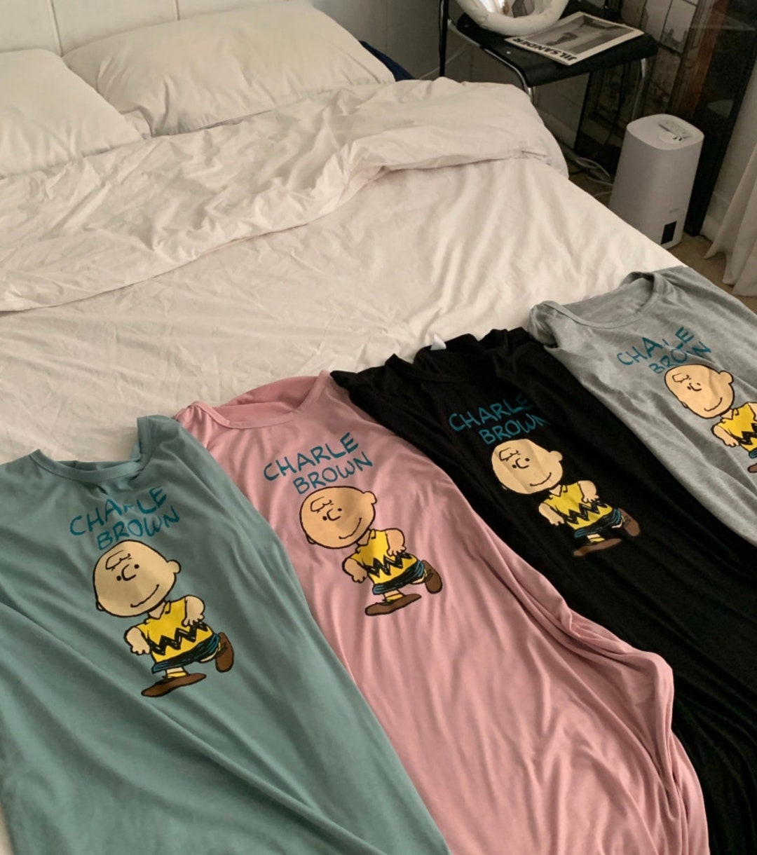 Charlie Brown Dress / Snoopy Lounge Dress / Charlie Brown Pajama / Women Plus Size Dress ...