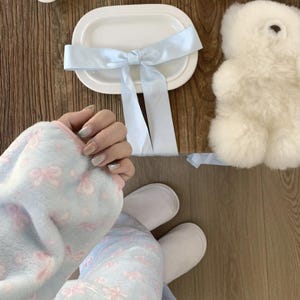 Fluffy Pajamas / Cute Pajama Set / Comfy Loungewear Women / Winter ...