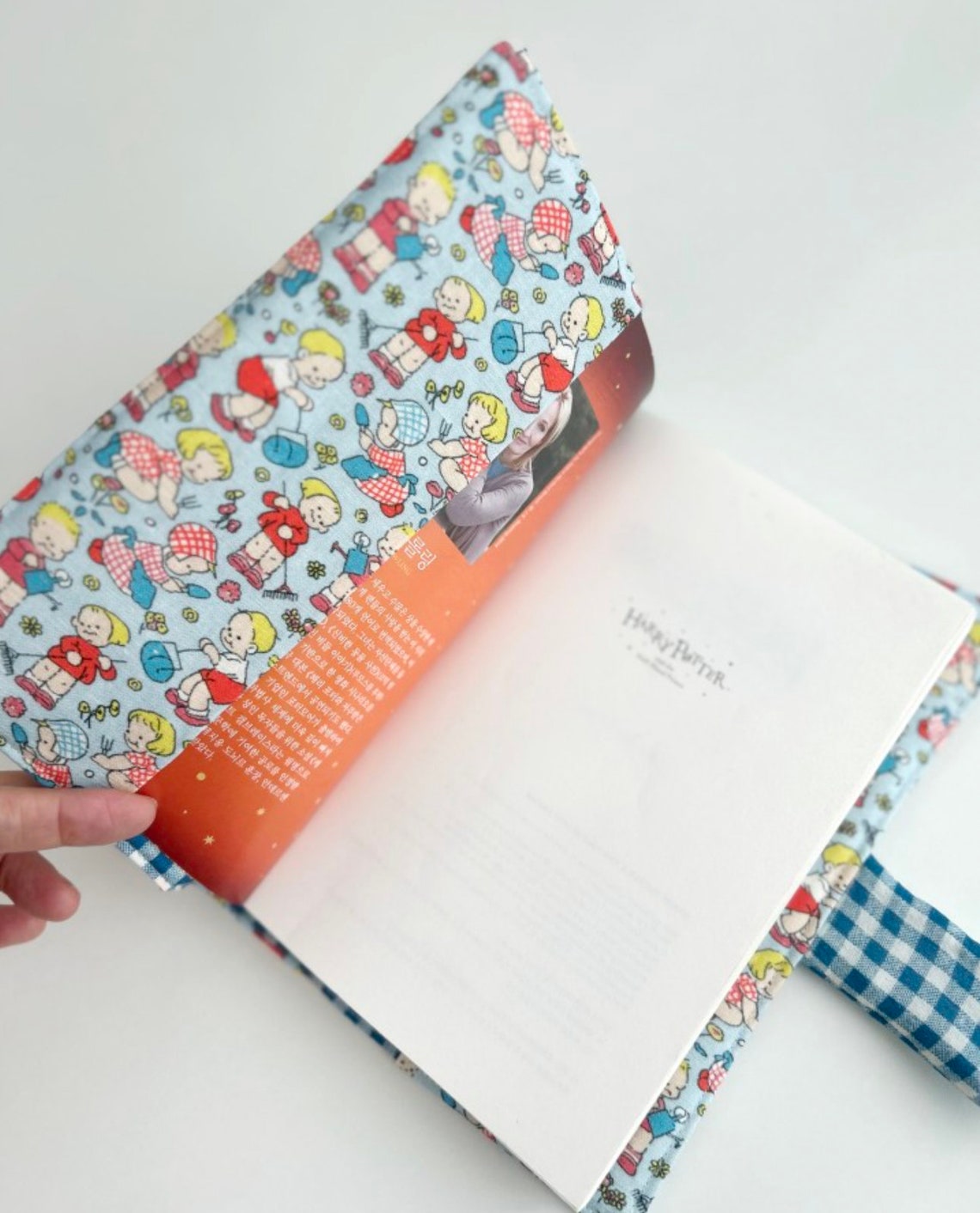 Handmade Quilted Book Sleeve, Book Cover, Padded Book Cover, Book ...