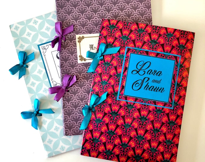 Personalised Wedding Ceremony Book - Etsy