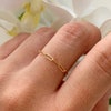 1.20 Mm Rolo Chain Ring, 14K Real Gold Round Rolo Link Chain Ring ...